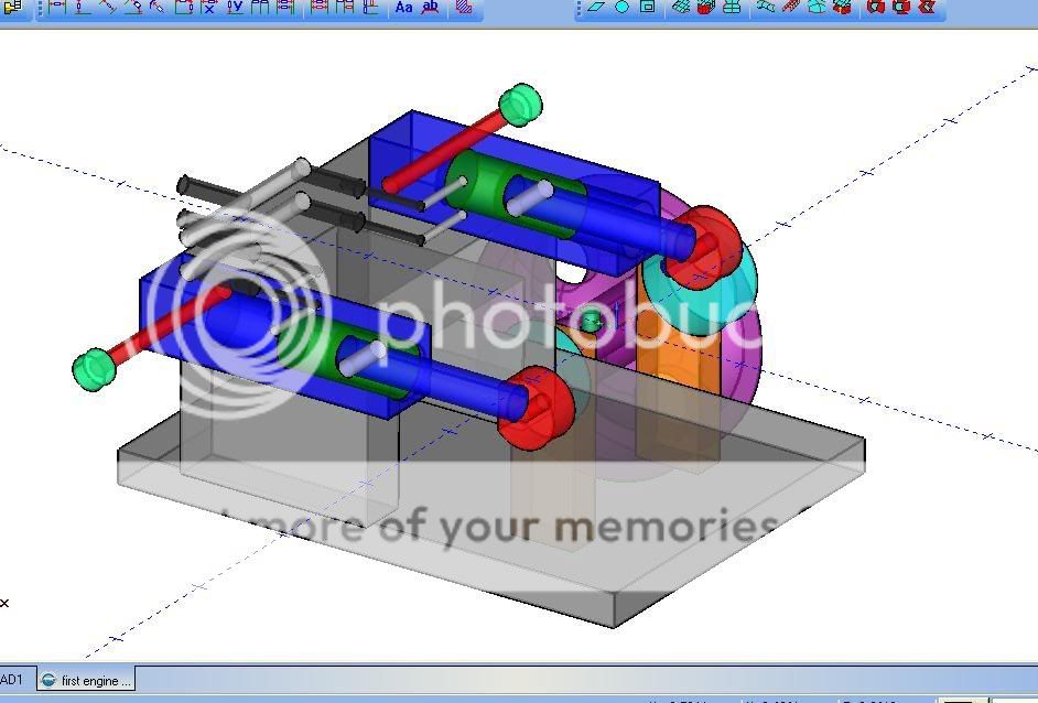 First attempt at CAD and a engine design | Home Model Engine Machinist ...