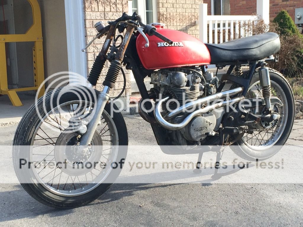 My 1972 CB450 Cafe Racer build. | DO THE TON