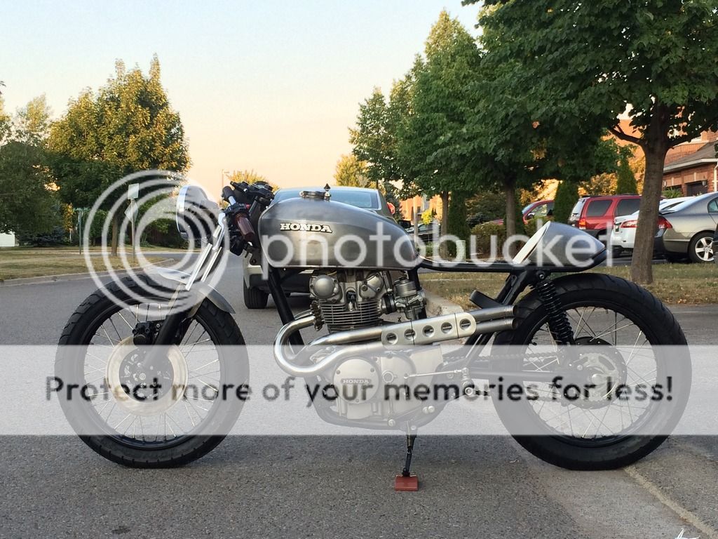 My 1972 CB450 Cafe Racer build. | DO THE TON